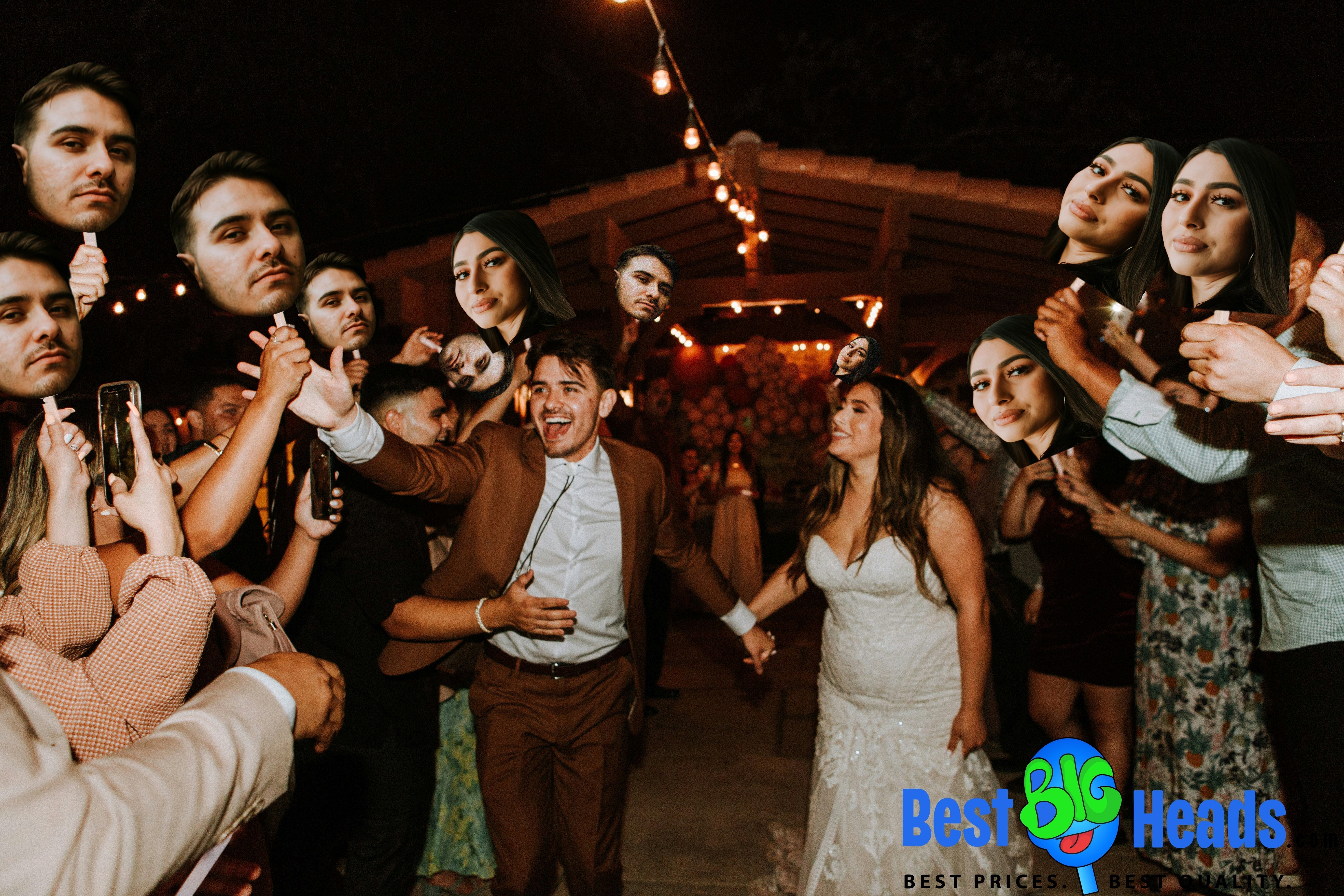 Add Big Smiles to Your Wedding with Best BIG Heads™ – Best Big Heads