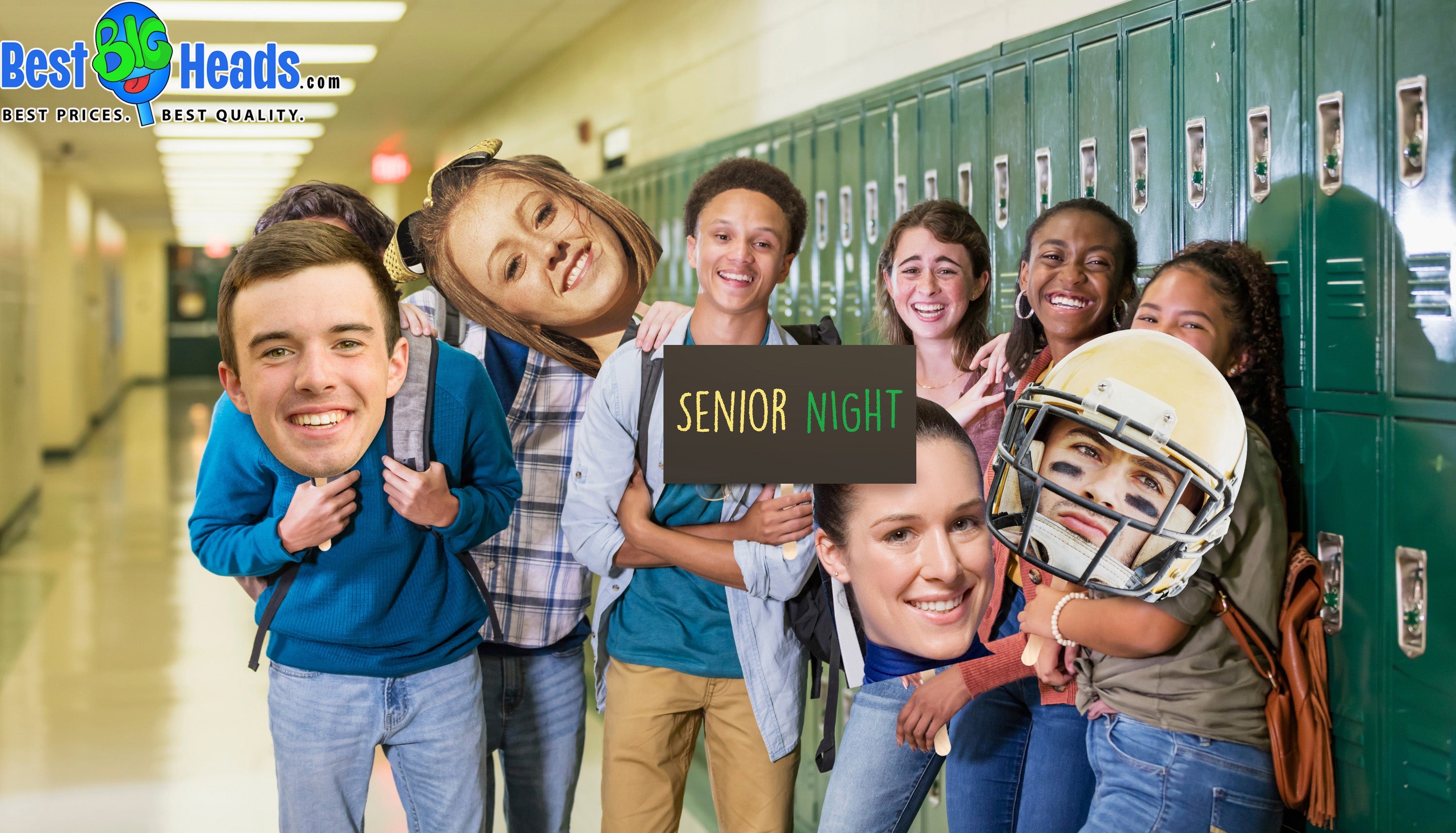 Hallway Hype: Big Heads at Every School Event – Best Big Heads