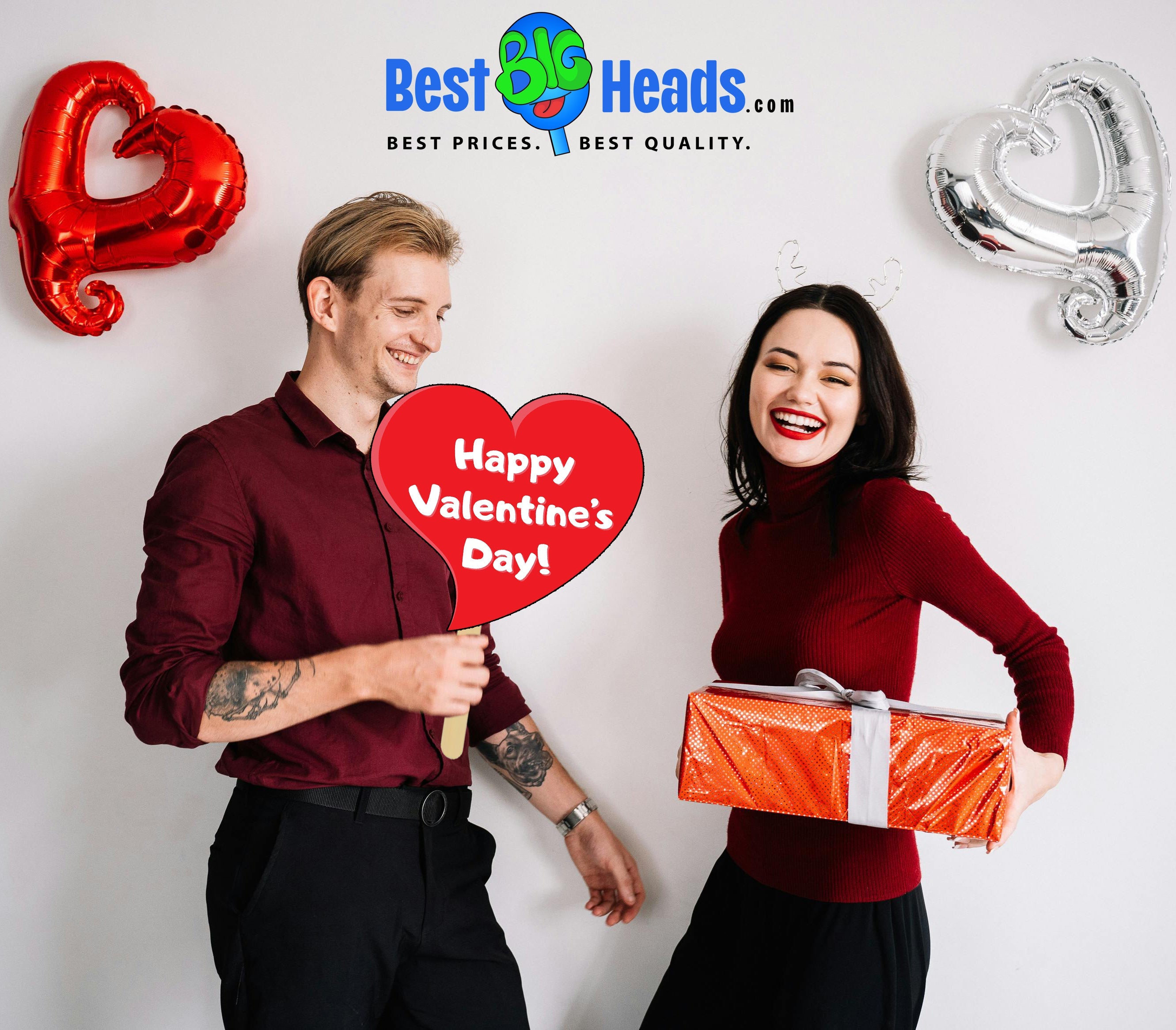 Why Best BIG Heads™ Are the Funniest Valentine’s Day Gift Idea – Best ...