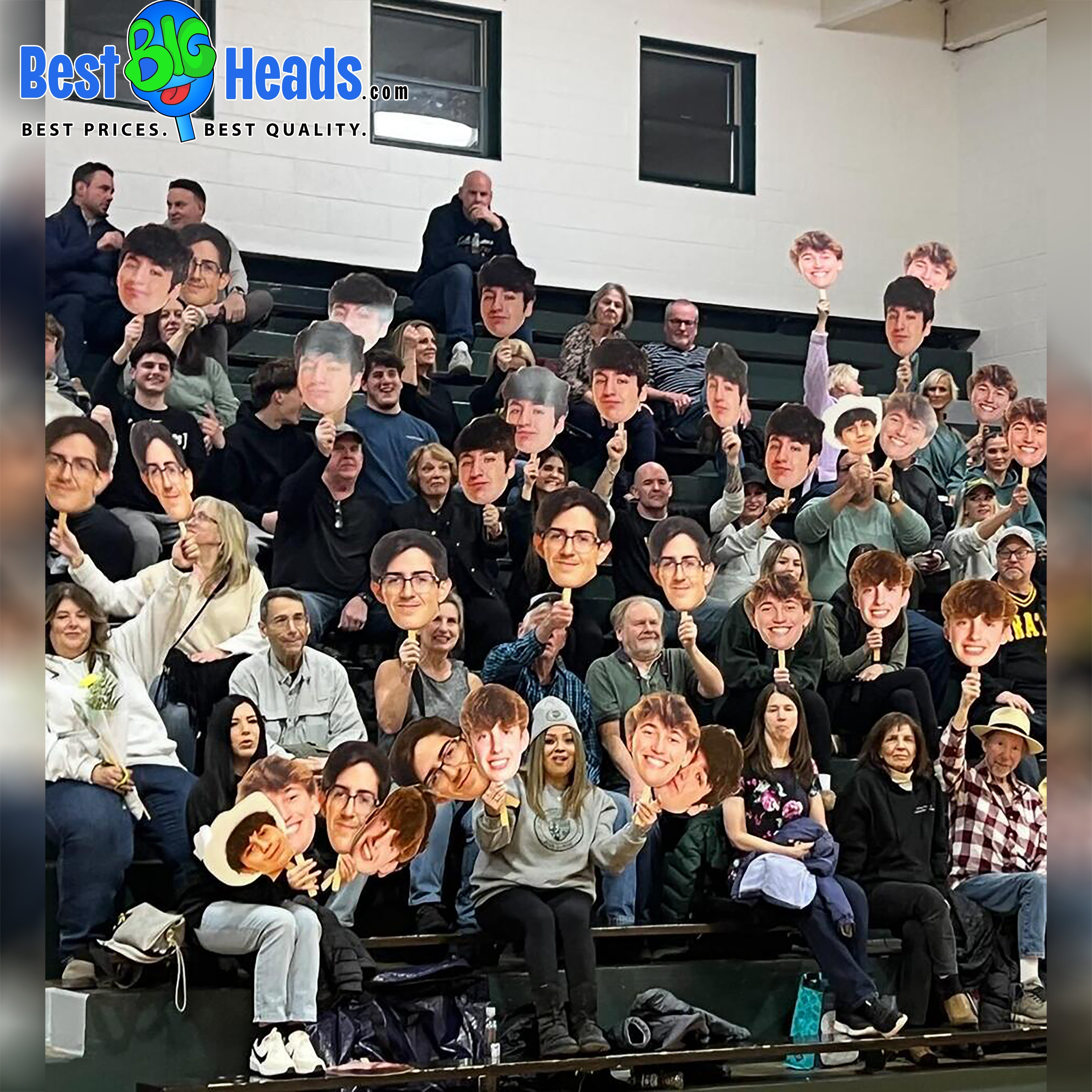 Warm Up the Winter with Best BIG Heads™: A Hit at Every Local Festival ...