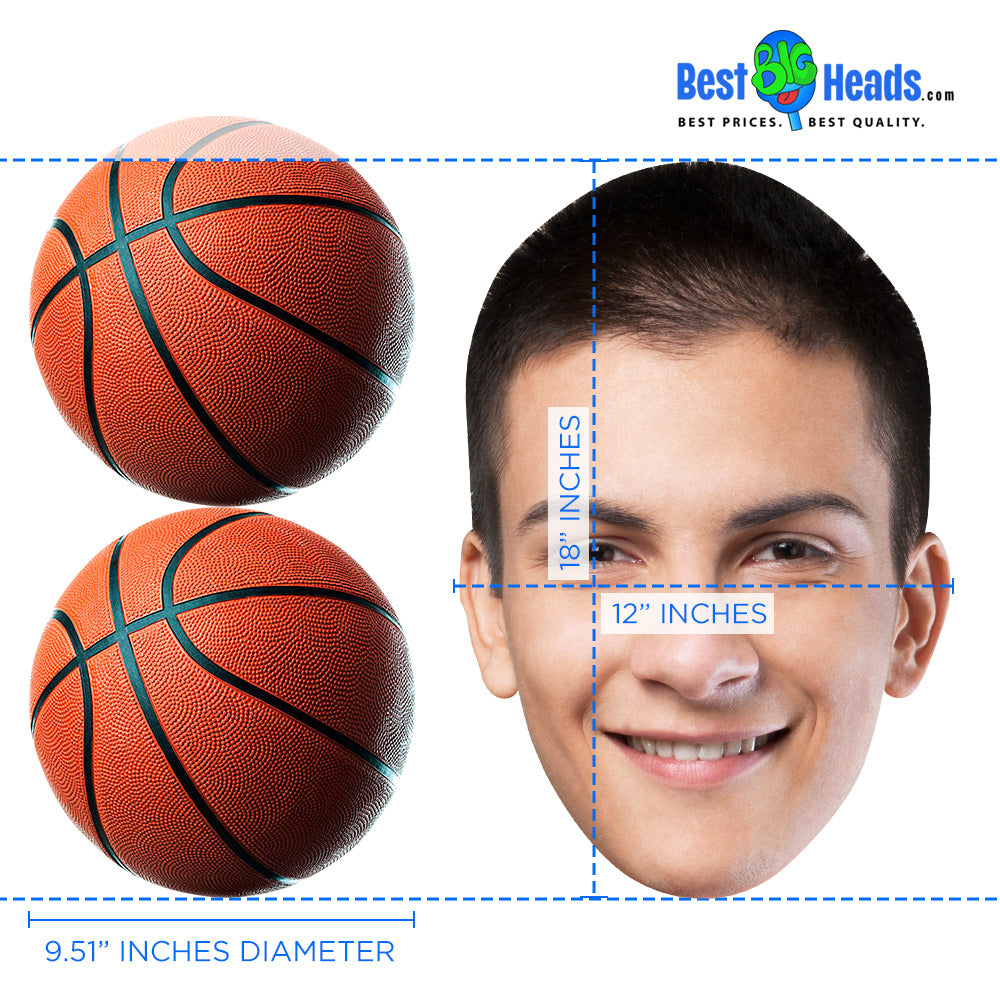 Basketball Game Best BIG Heads™ Cutouts – Best Big Heads