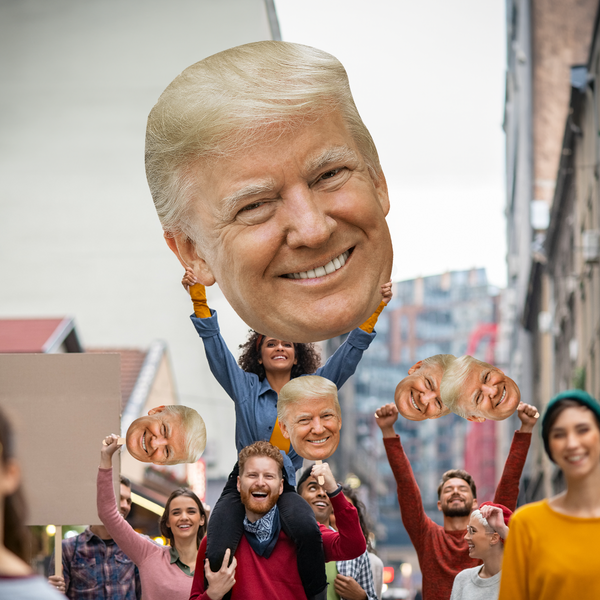 President Donald Trump Best BIG Head™ Cutout – Best Big Heads