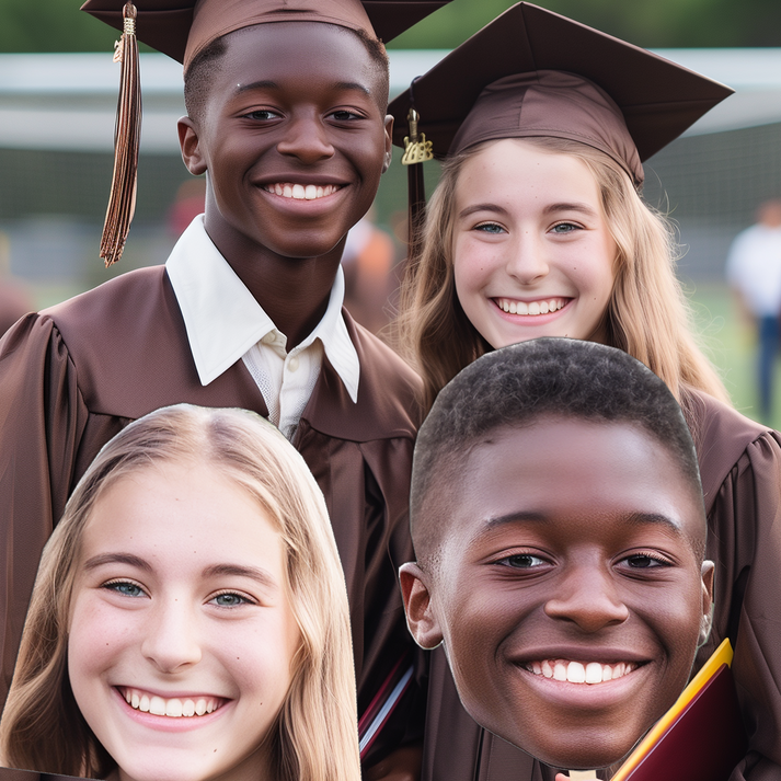 Graduation Best BIG Heads™️ Cutouts – Best Big Heads