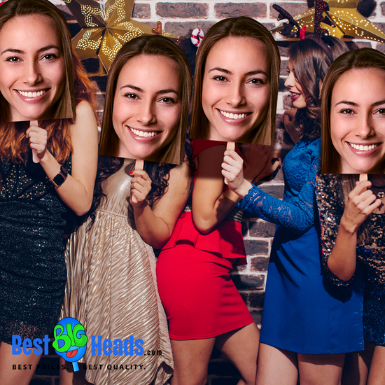 Bridal Shower Fun Best BIG Heads™ Cutouts – Best Big Heads