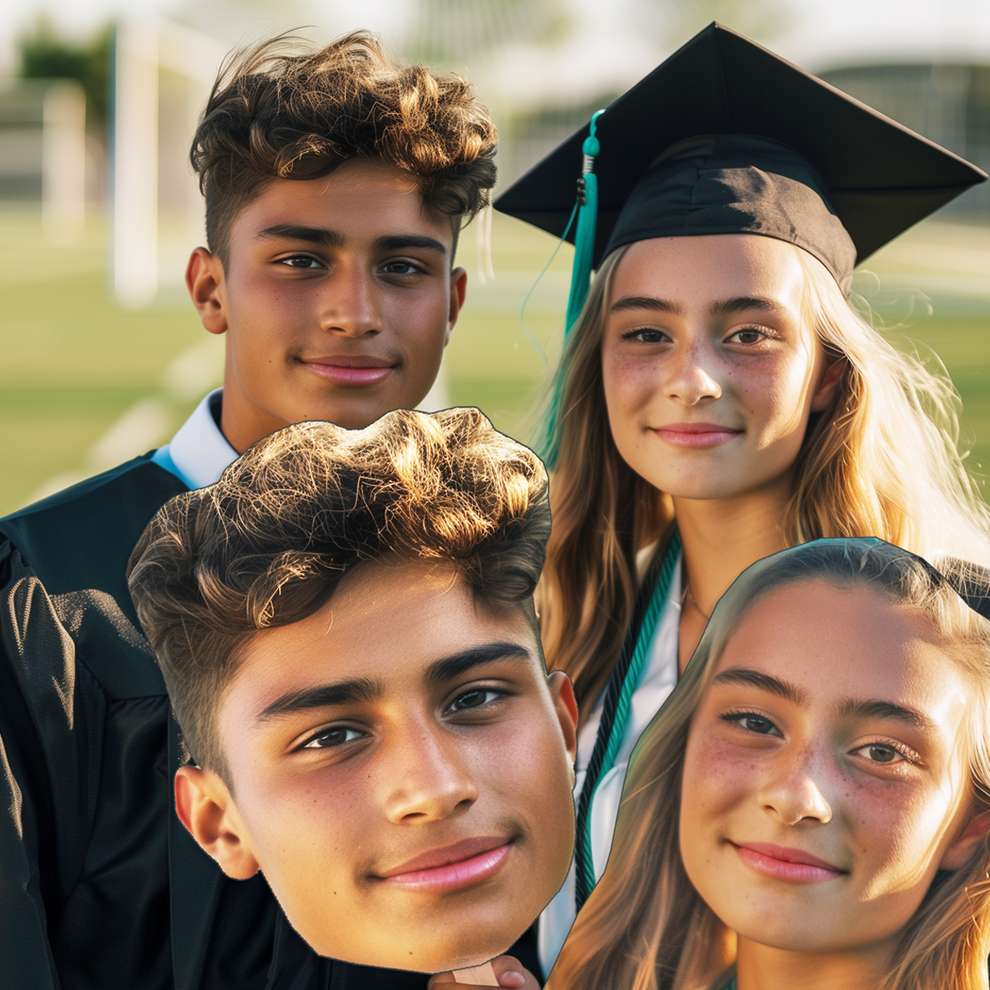 Graduation Best BIG Heads™️ Cutouts – Best Big Heads
