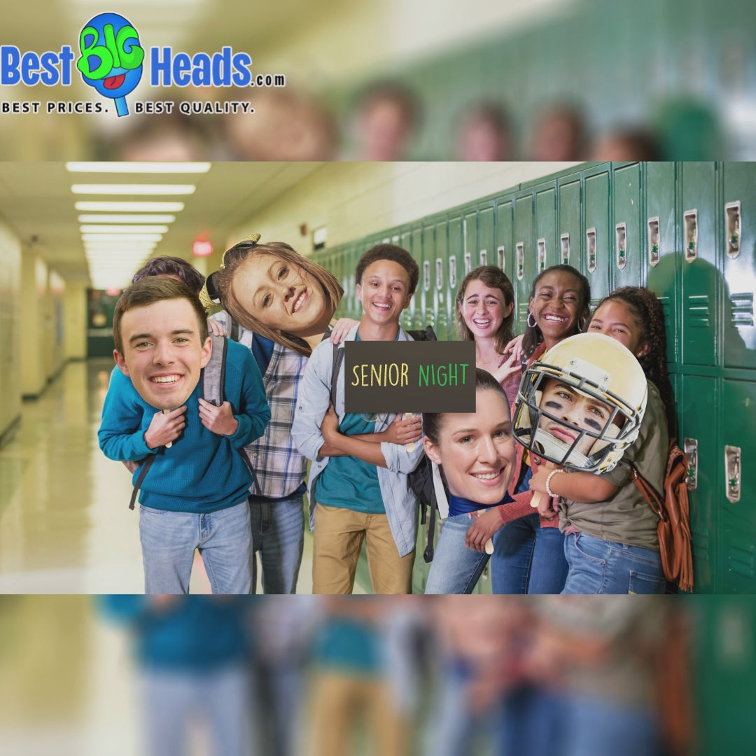 Best BIG Heads™ SENIOR NIGHT Head Cutouts – Best Big Heads